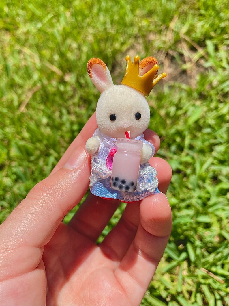 Miniature Boba Bubble Tea for Dollhouse 3/4in Barbie Calico - Etsy
