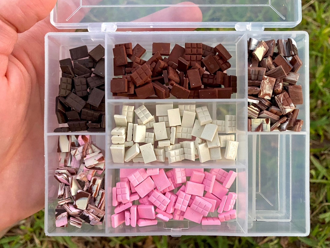 Miniature Chocolate Bars for Dollhouse Many Flavors Milk Dark White ...