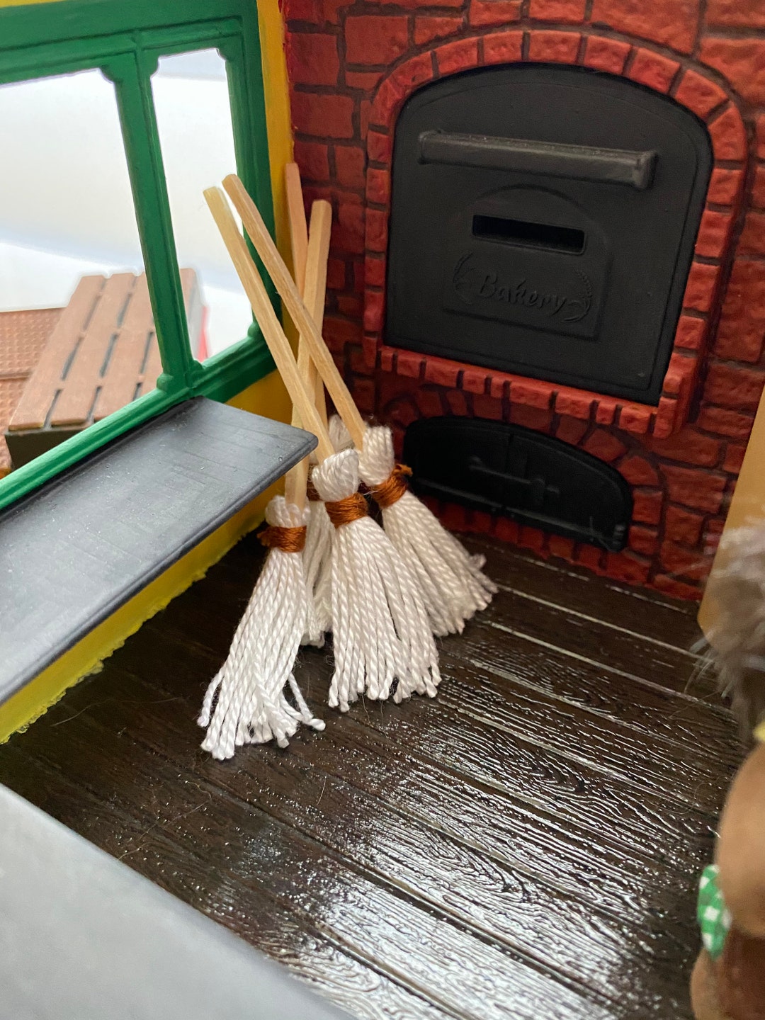 Miniature Cleaning Supplies for Dollhouse With Mops Sponges and Wash ...