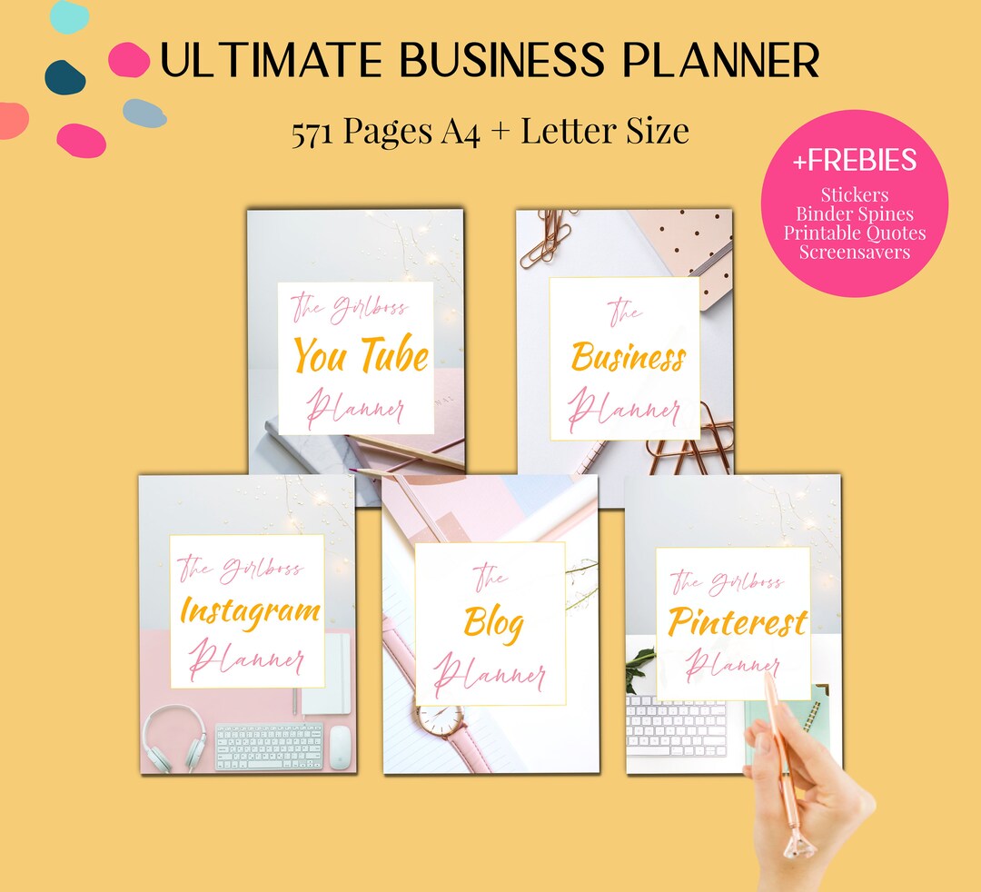 Ultimate Business Planner, Printable Business Planner, Business ...