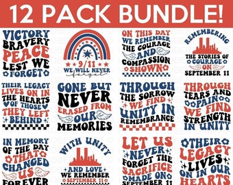 Remembrance Day SVG Bundle, Patriot Day SVG Bundle, September 11 Svg ...