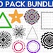 Random Shapes SVG Bundle, Colored Shapes SVG, Star SVG, Square Svg ...