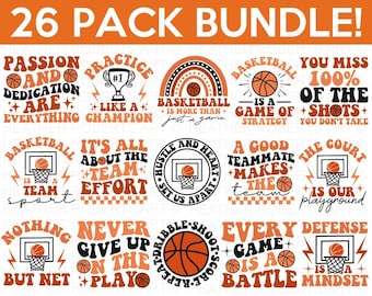 Basketball Svg Bundle, Basketball Quotes Svg, Basketball Fan Svg, Fan ...