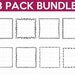 Frame Border SVG Bundle, Square Frames SVG, Fancy Borders SVG, Fancy ...