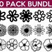 Flowers SVG Bundle, Flowers Svg, Spring Svg, Floral SVG, Flowers ...