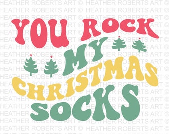 You Rock My Socks Christmas - Etsy