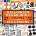 MEGA HALLOWEEN BUNDLE 2, 130 Designs, Heather Roberts Art Bundle ...
