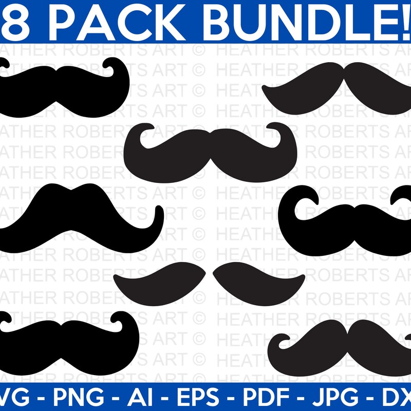 Mustache Iron On - Etsy