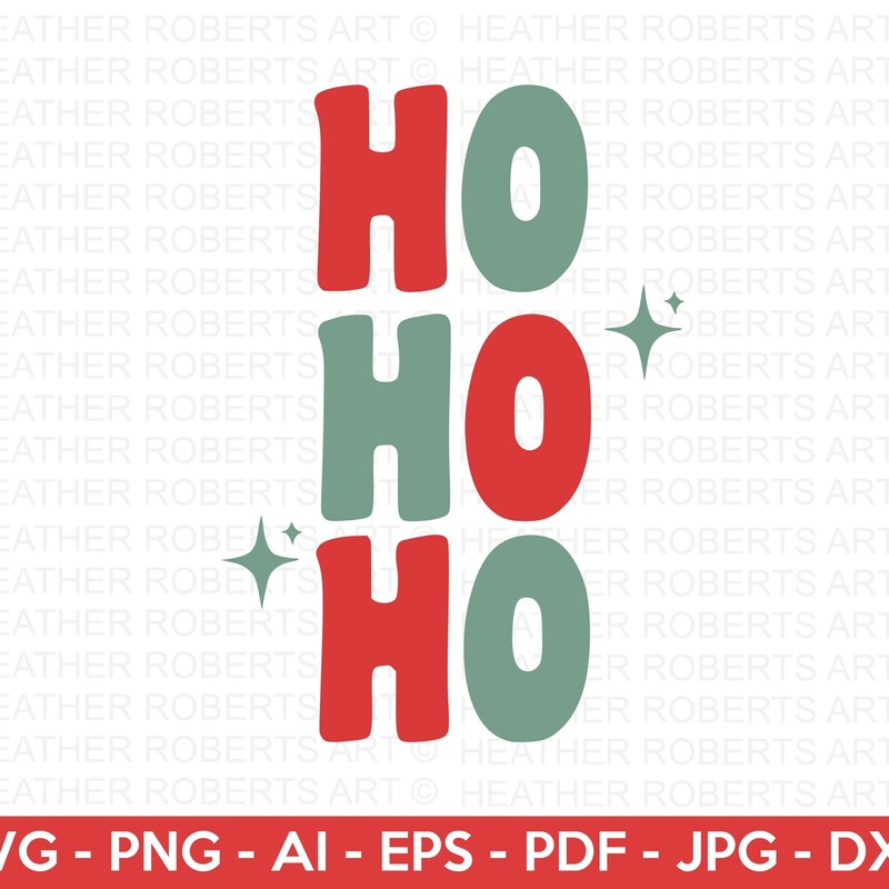 Ho Ho Ho Clip Art - Etsy