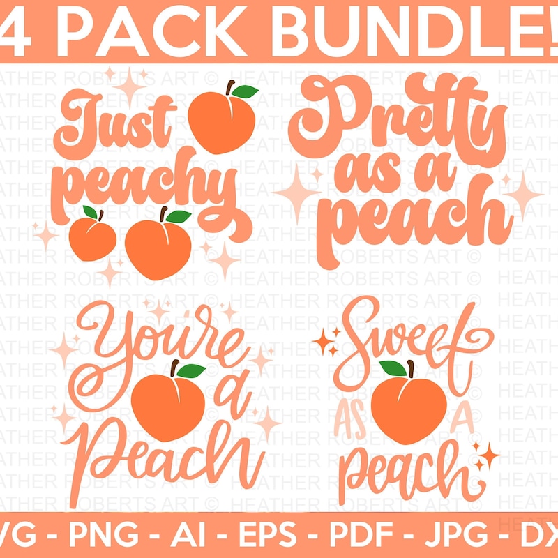 Georgia Peach Svg - Etsy
