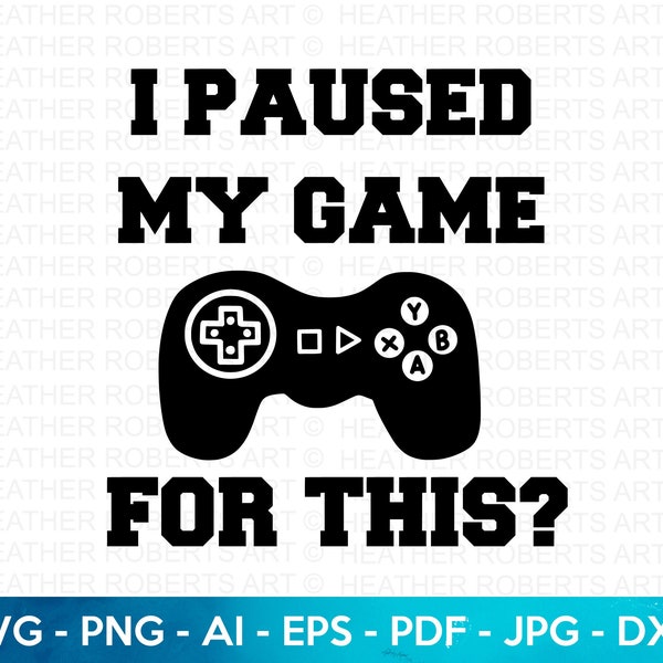 Gamer Svg - Etsy