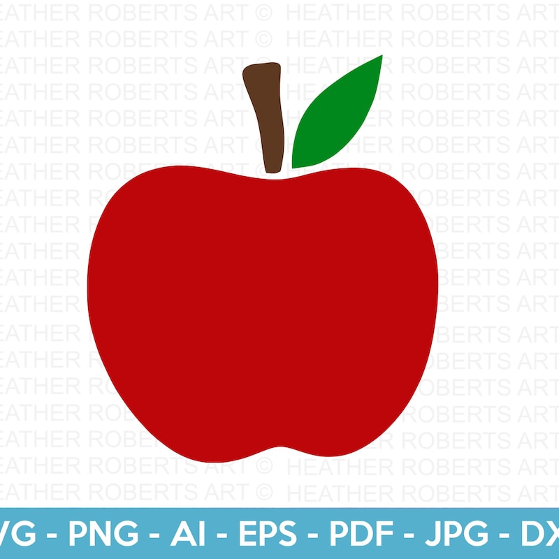 Apple Svg - Etsy