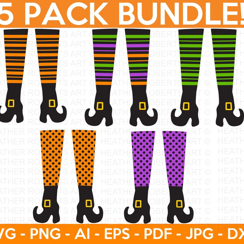 Witches Feet Svg - Etsy