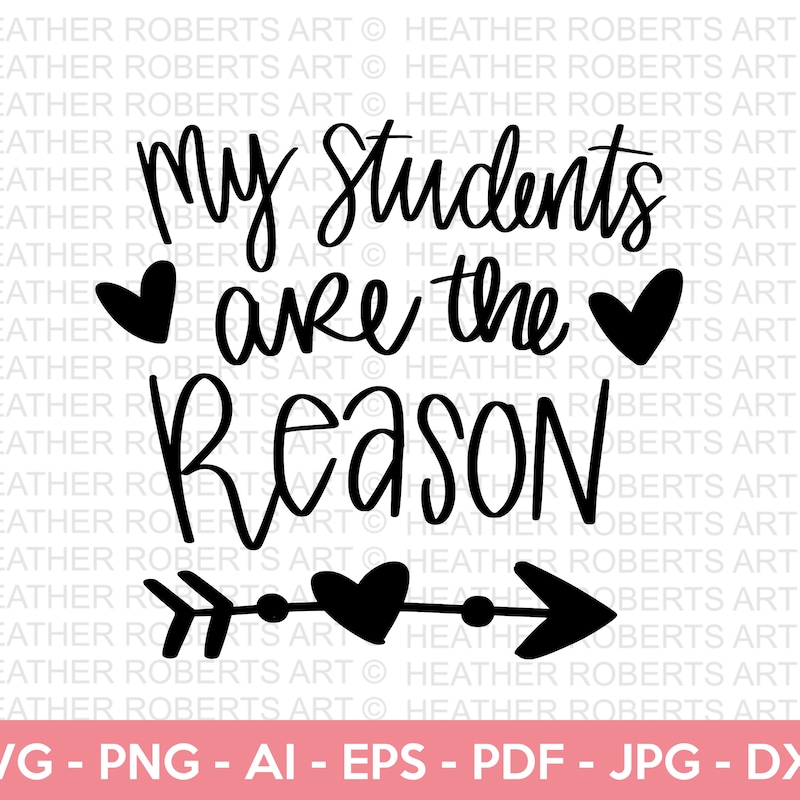 My Students Are the Reason - Etsy