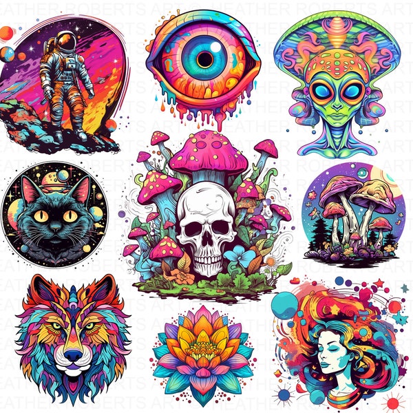 Psychedelic - Etsy