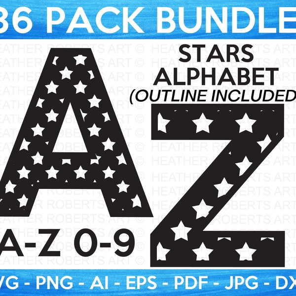 Pattern Alphabet Svg - Etsy