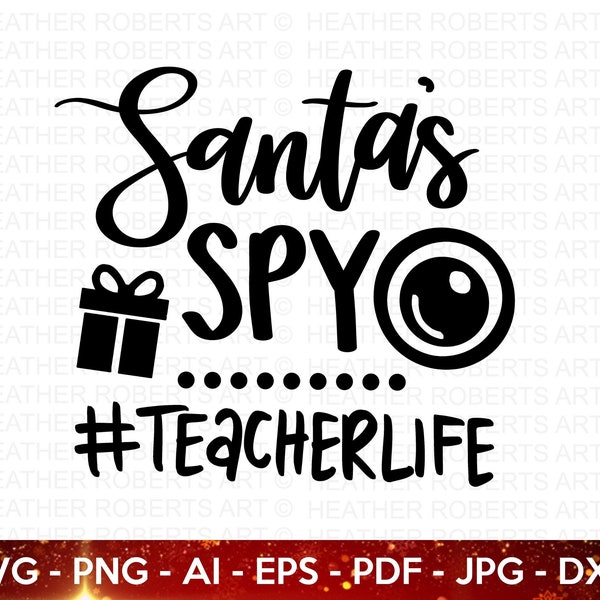 Santa Spy Shirt - Etsy