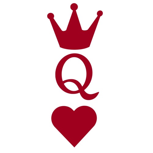 Queen of Hearts Sign. - Etsy