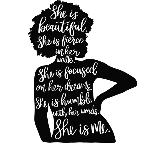 Boss Chick SVG Dark Skin Queen Black Girl Magic Cricut - Etsy
