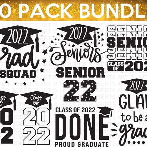 Graduation SVG Bundle Class of 2023 SVG Senior 2023 SVG - Etsy