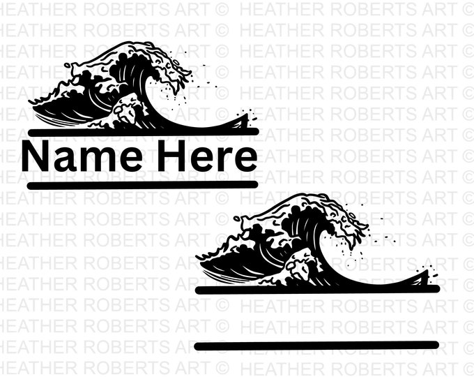 Ocean Waves SVG, Ocean Waves SVG, Ocean SVG, Waves Svg, Sea Svg, Water ...