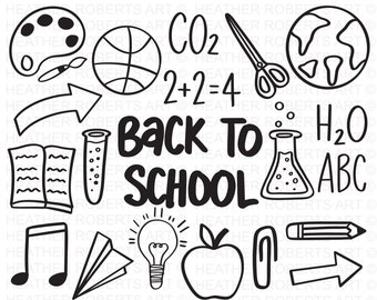 Back to School Supplies SVG Bundle, School Supplies SVG Bundle, School ...