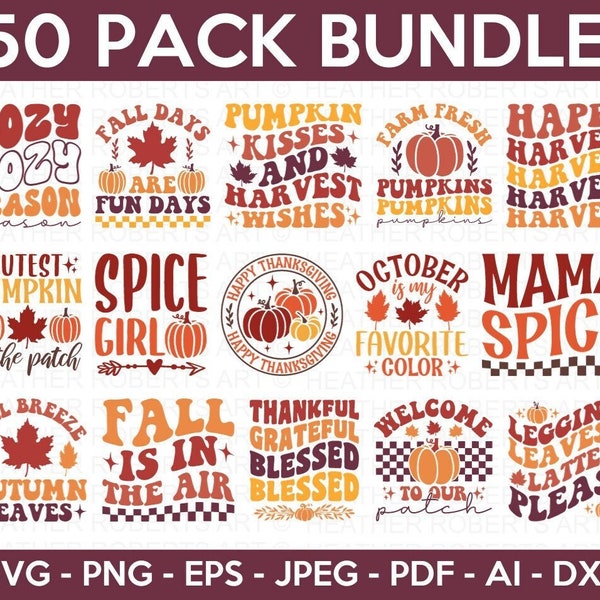 Cricut Designs Fall - Etsy