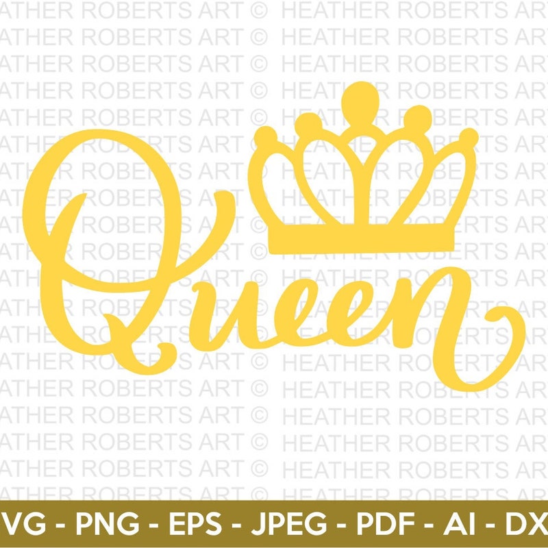 Queen Svg - Etsy