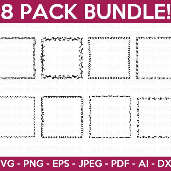 Lace Border Svg - Etsy