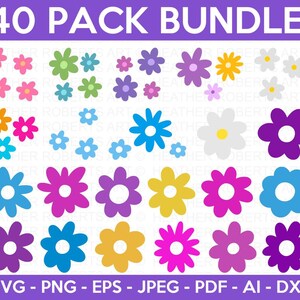 Flowers SVG Bundle, Flowers Svg, Spring Svg, Floral SVG, Flowers ...