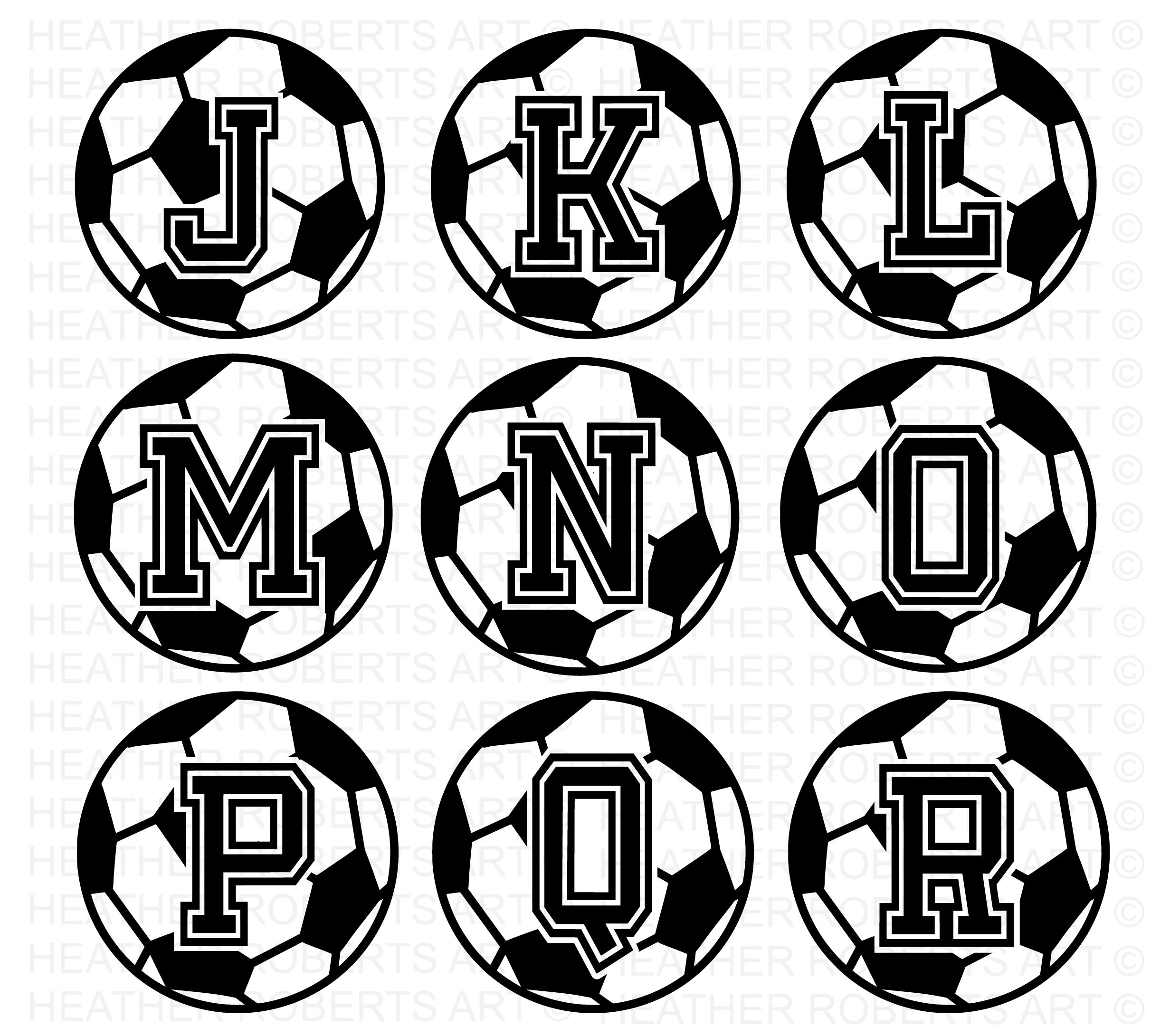 Soccer Monograms SVG Bundle Soccer SVG Soccer Fan SVG - Etsy Australia