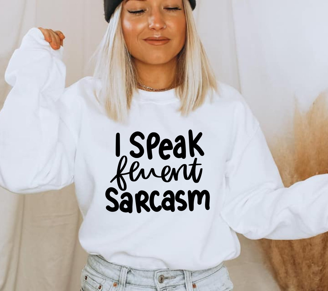 I Speak Fluent Sarcasm SVG Sarcastic SVG Sarcasm Svg - Etsy