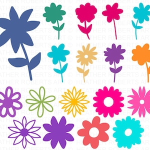 Flowers SVG Bundle, Flowers Svg, Spring Svg, Floral SVG, Flowers ...