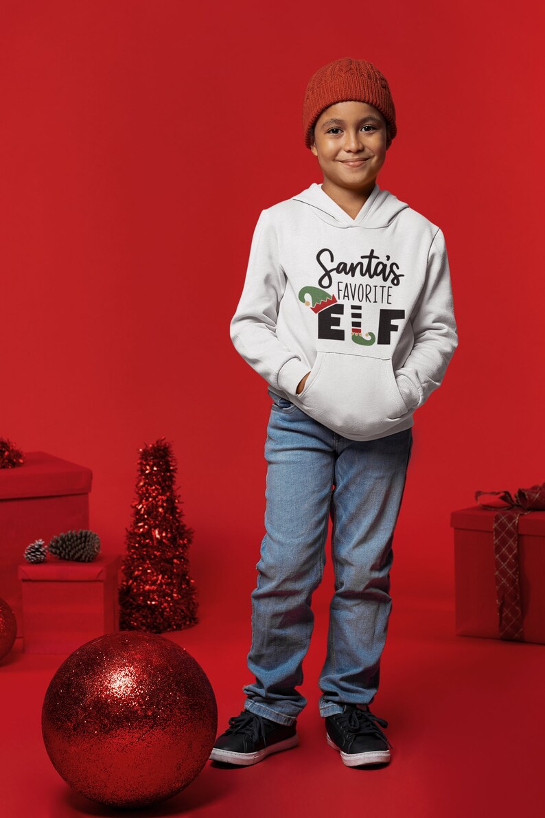 Santa's Favorite Elf SVG: Christmas Shirt Cut File (digital Download ...