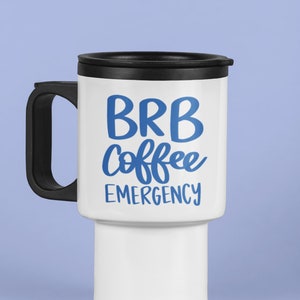 BRB Coffee Emergency SVG: Coffee Lover Cut File (digital Download) - Etsy