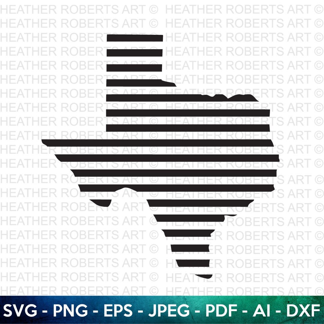 Texas Stripe Pattern Design SVG, Texas Svg, Texas Clipart, Texas ...