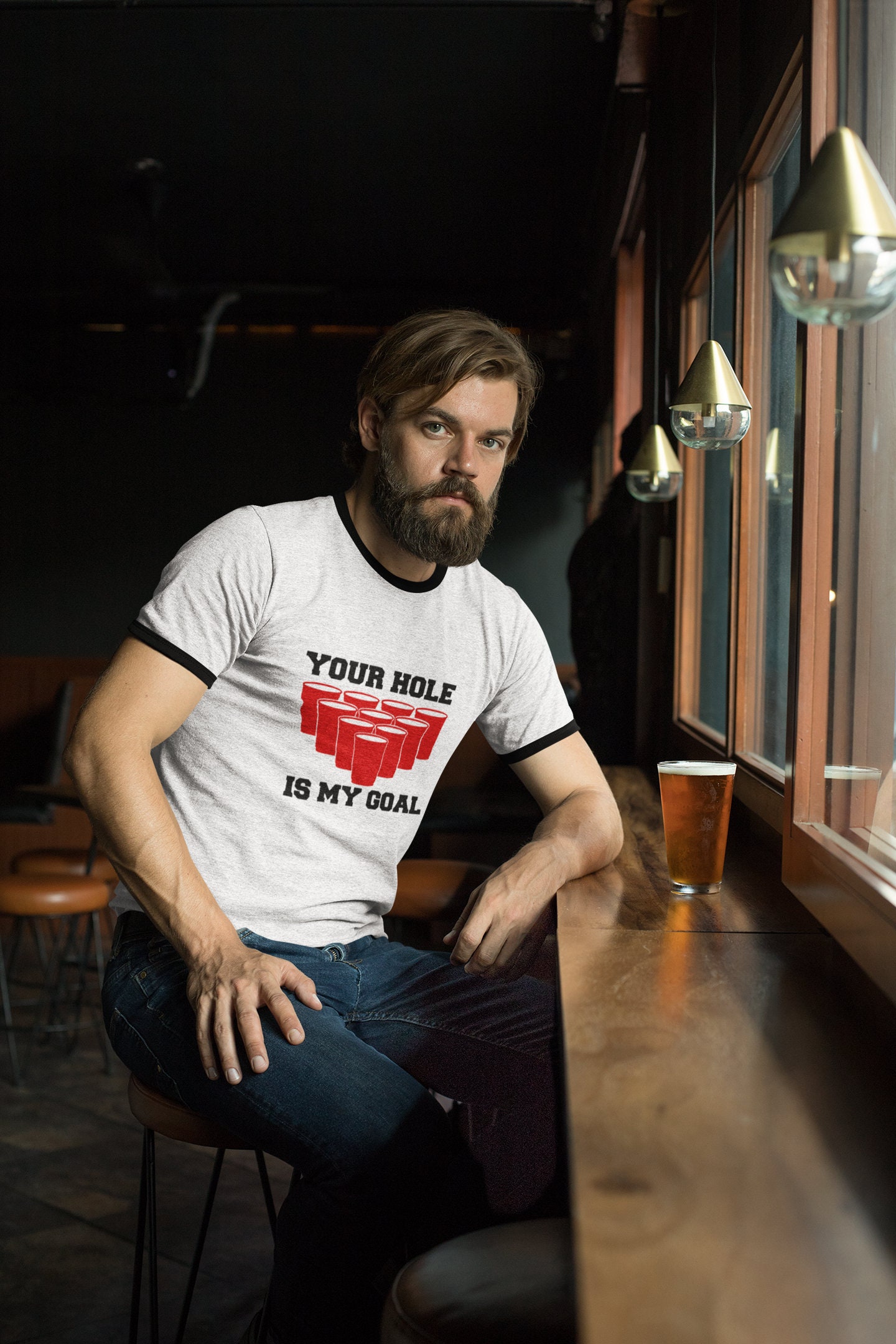 Your Hole is My Goal Svg, Beer Pong SVG, Funny Beer Quotes, Beer Dad ...