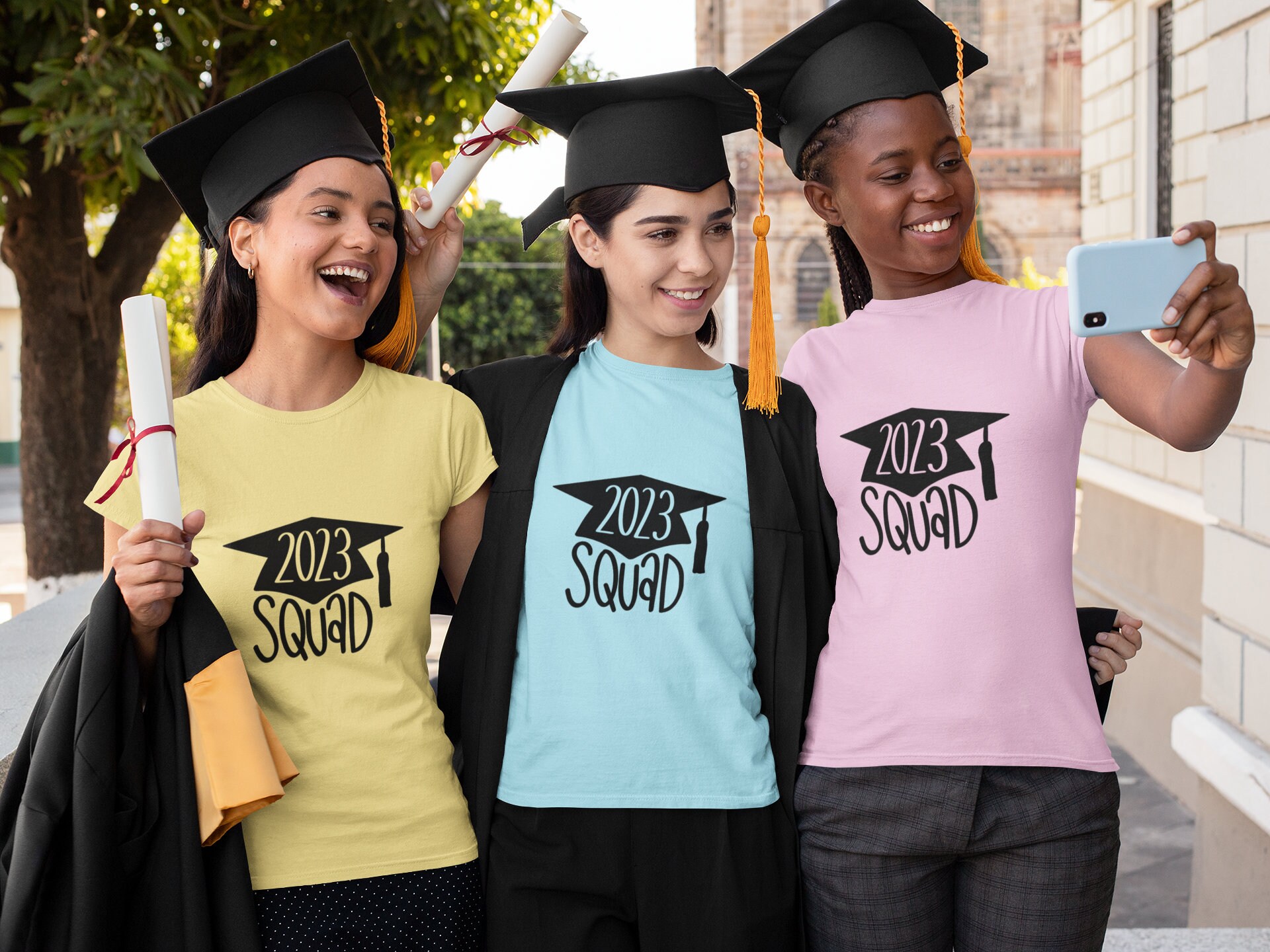 Squad 2023 SVG Graduation Cap SVG Graduation 2023 Class of - Etsy