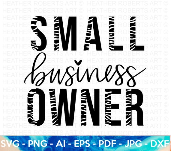 Small Business Owner SVG Business Owner SVG Business Woman | Etsy