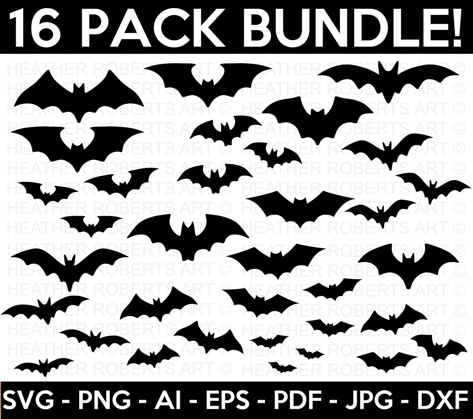 Bats SVG Bundle, Halloween SVG, Halloween Decors Svg, Halloween Bat Svg ...