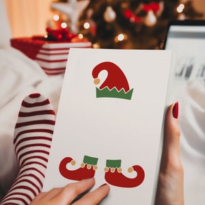 Elf Hat and Feet SVG, Merry Christmas, Elf SVG, Christmas Shirt Svg ...