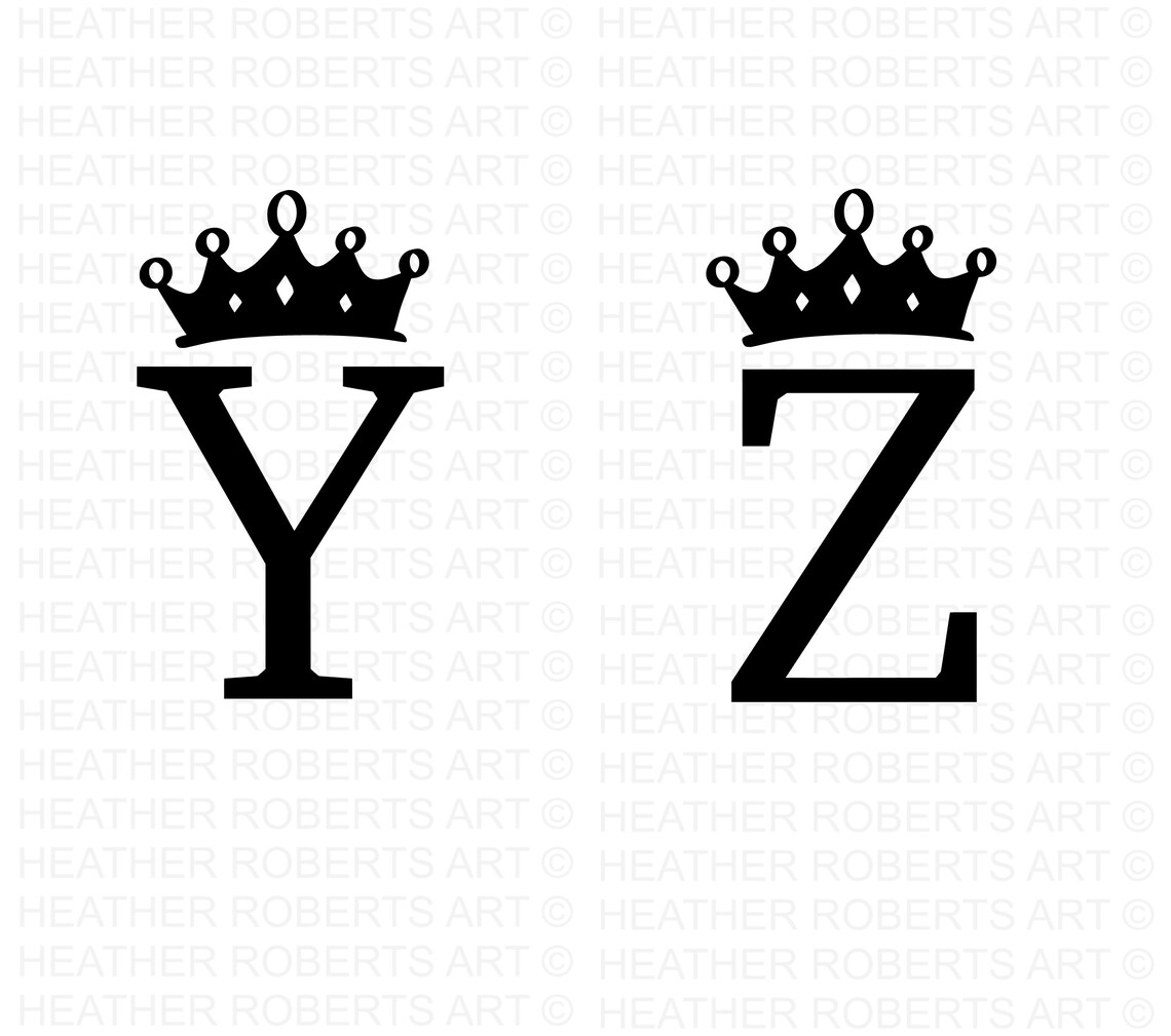 Princess Alphabet and Numbers SVG Princess Monogram Alphabet - Etsy