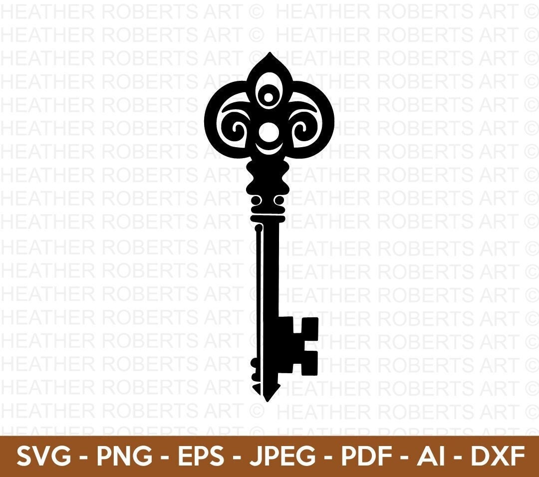 Key Svg, Key Clipart Svg, Lock Svg, Antique Svg, House Key Svg, Vintage ...