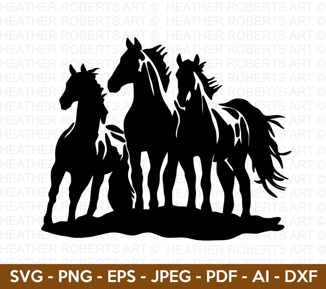Horses SVG Horse Svg Farm Animals SVG Farm Life Svg Horse - Etsy UK