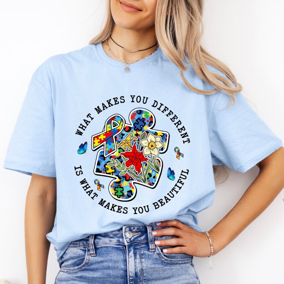 Autism Awareness PNG: Puzzle Piece Sublimation Design (digital Download ...