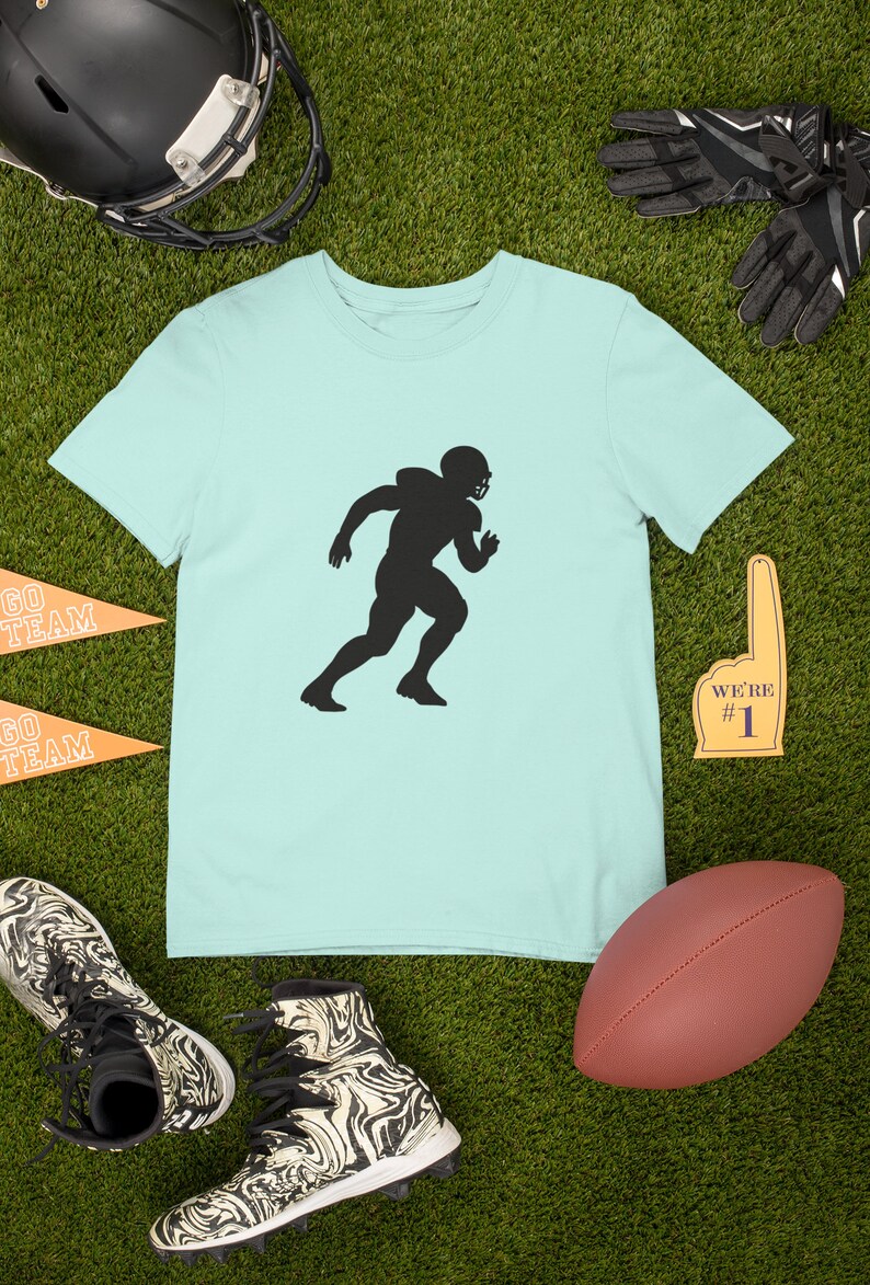Football Player SVG Football Shirt SVG Football Fan SVG - Etsy
