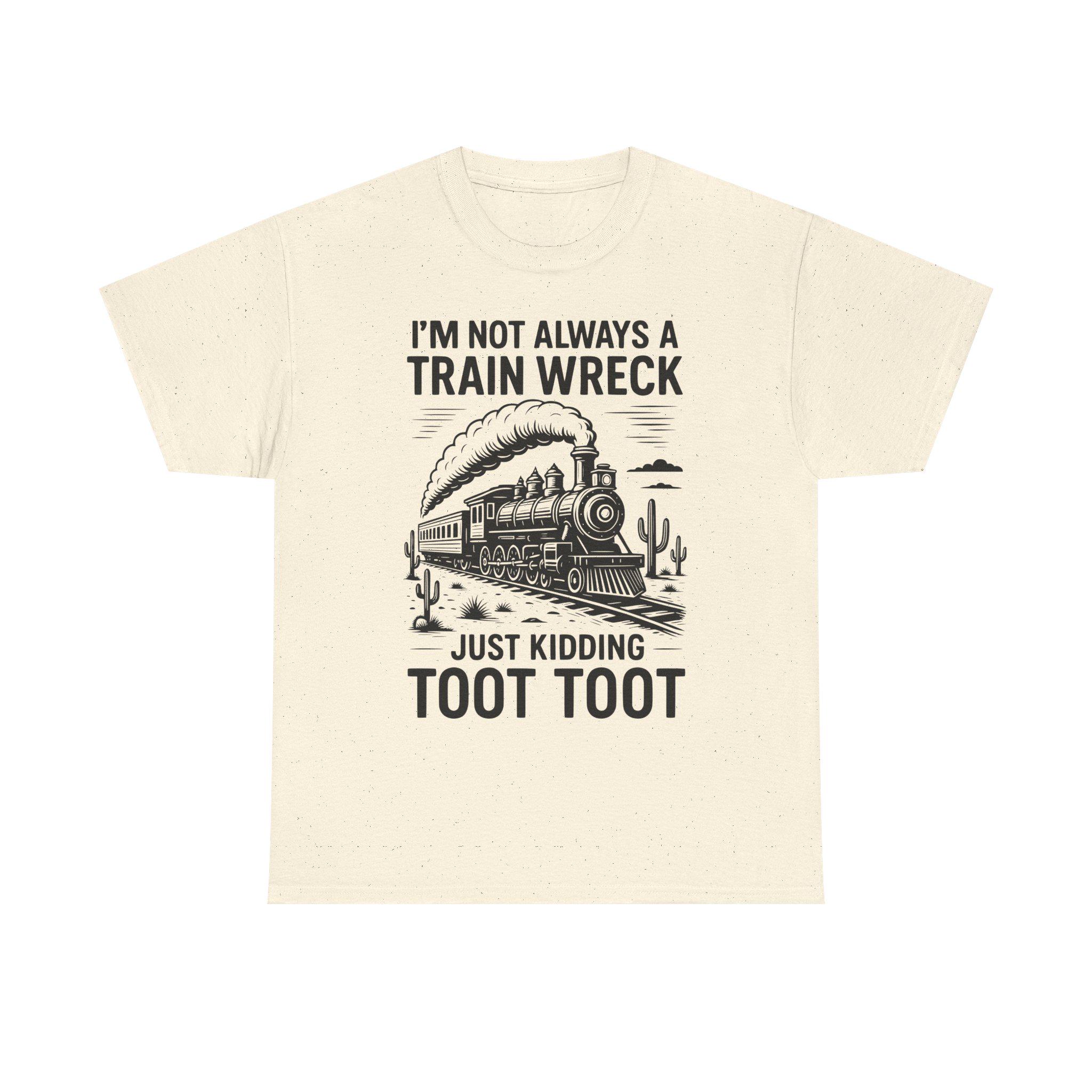 Funny Train Wreck Toot Shirt: Sarcastic Retro Tee - Etsy