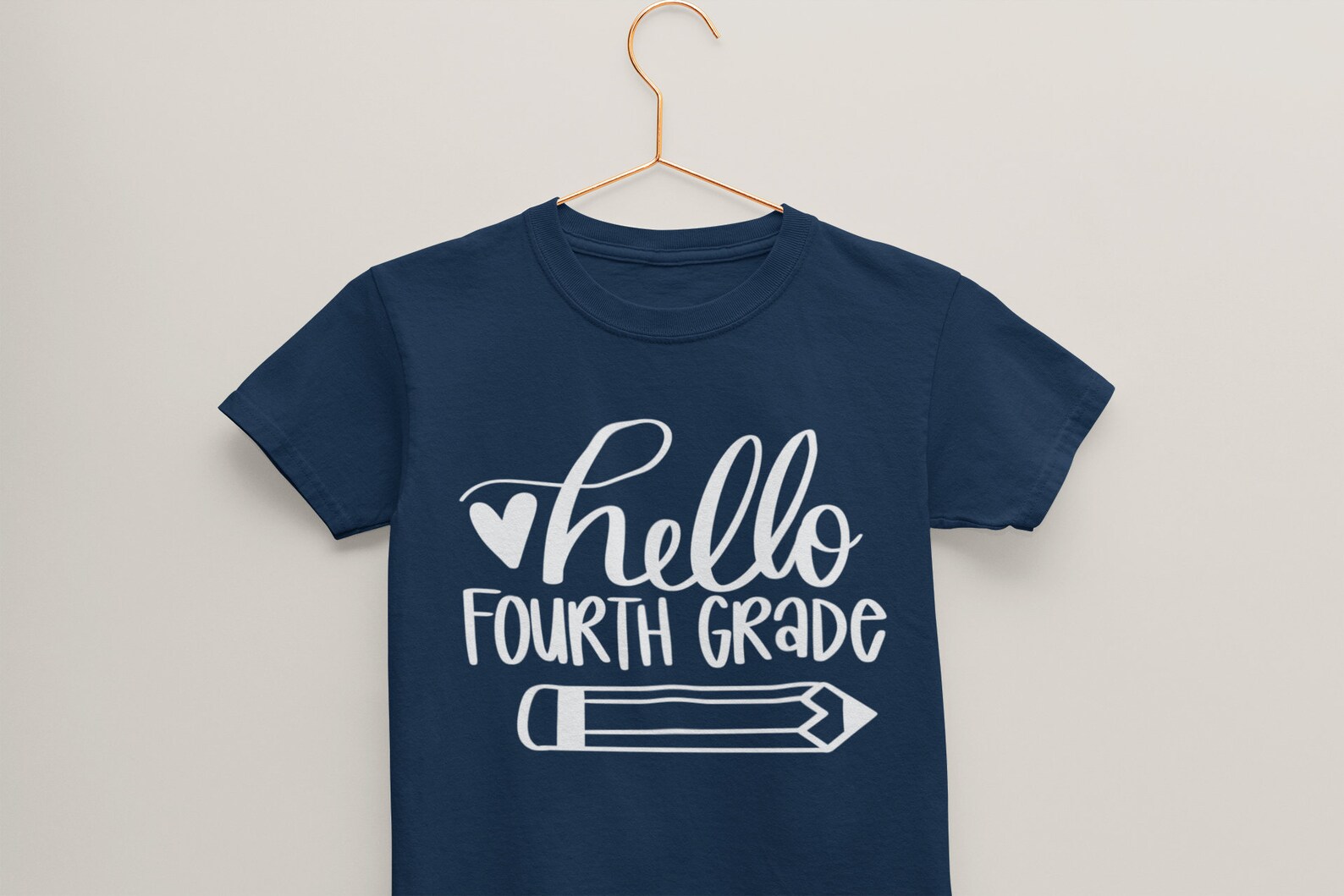 Fourth Grade SVG, Hello Fourth Grade SVG, Back to School SVG, School ...