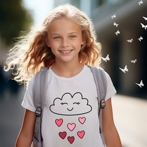 Clouds With Hearts Svg, Heart SVG, Sketch, Hand-drawn Heart Svg ...