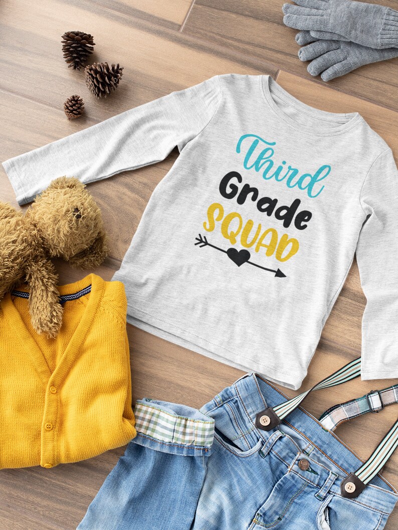 Back to School SVG Bundle Hello School SVG Grade Level Squad - Etsy